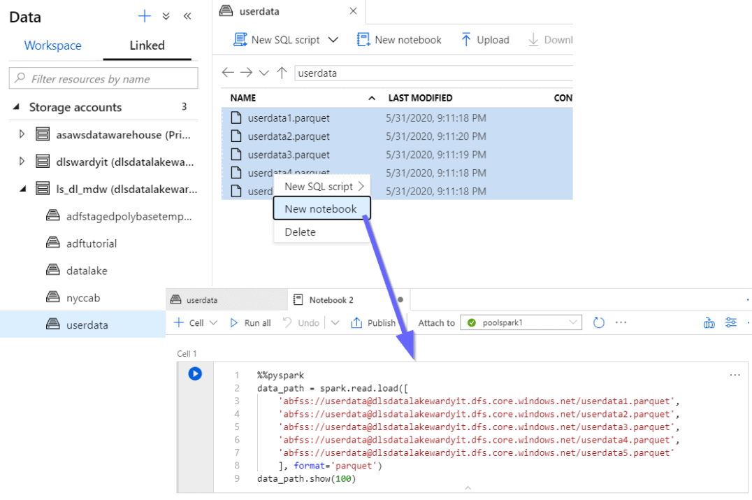 Azure Synapse Analytics Data Hub - David Alzamendi